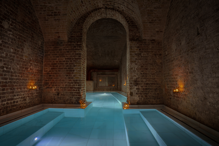 Nightfall Baths | AIRE Ancient Baths